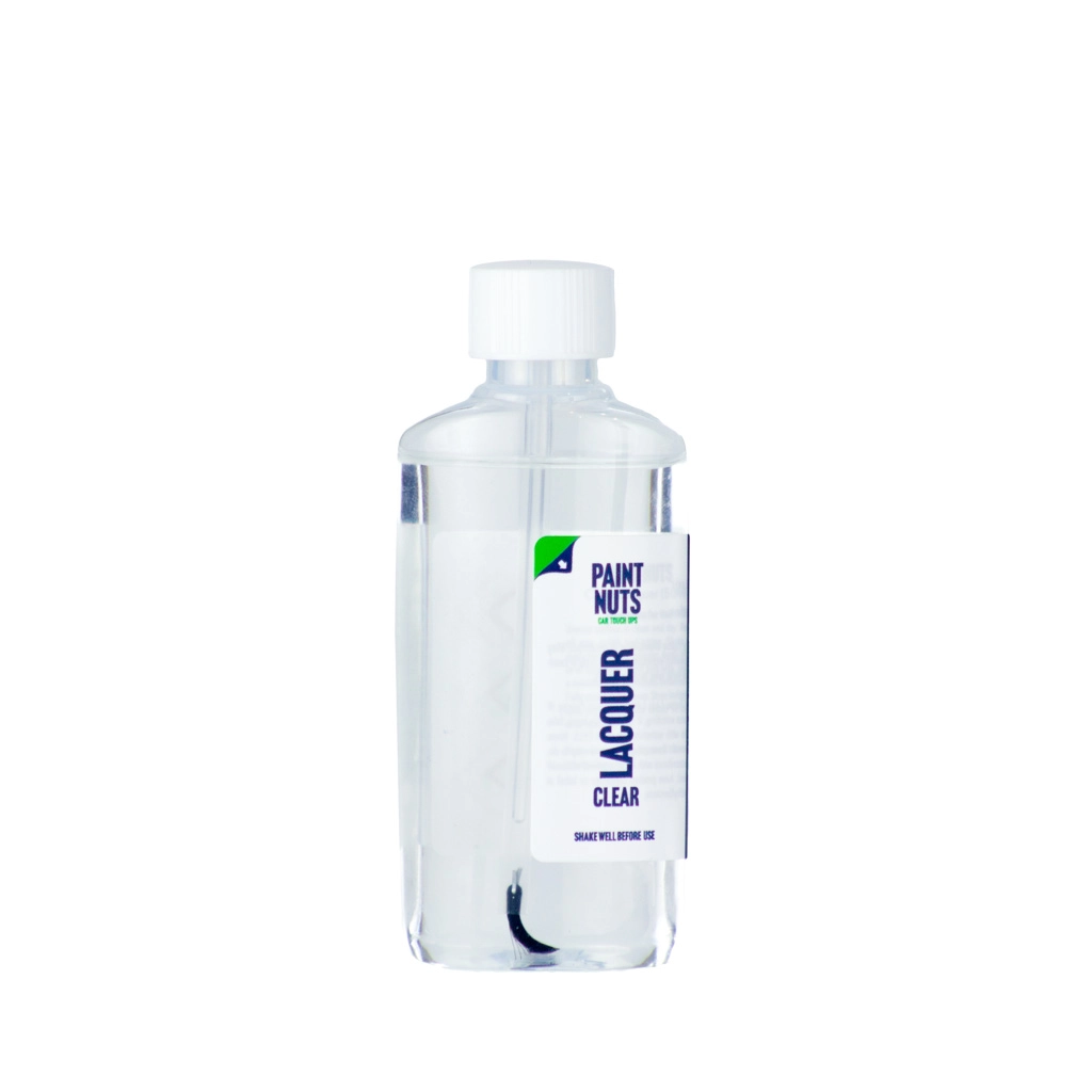 PaintNuts Clear Lacquer Touch Up Bottle | paintnuts.co.uk
