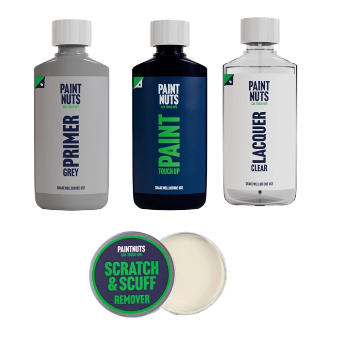 PaintNuts Colour Match Bottle Set with Paint, Scuff Paste, Lacquer and ...