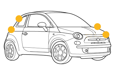 Fiat Car Touch Up Paint | Fiat Paint Pens | PaintNuts