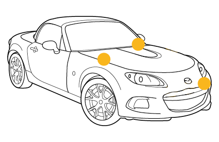 Mazda Touch Up Paint & Pens | Mazda Paint Colour Code By Registration