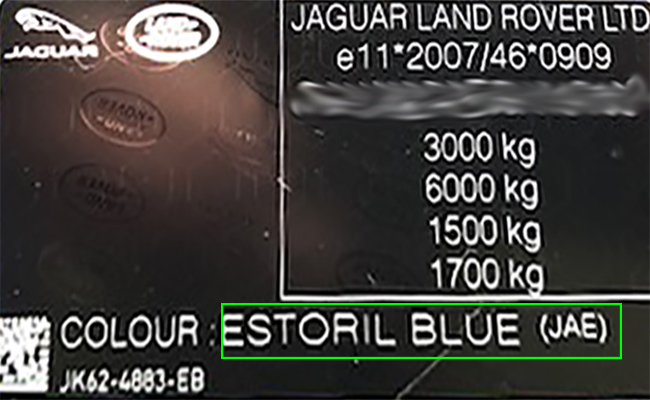 Jaguar Touch Up Paint | Jaguar Paint Codes By Reg | Car Paint Pens