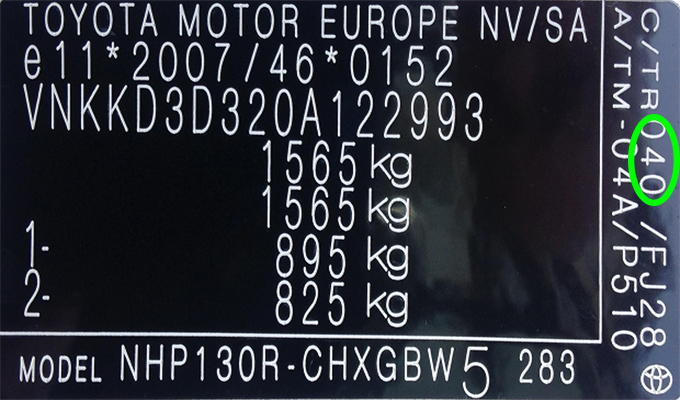 Toyota Touch Up Paint & Paint Pens | Toyota Car Paint Colour Codes