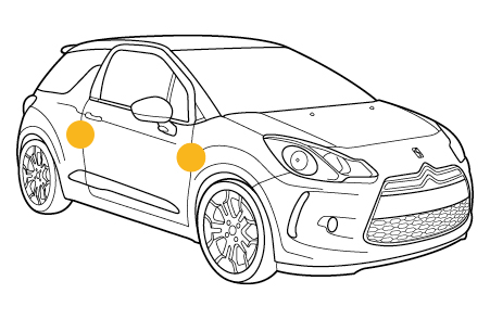Citroen C4 Touch Up Paint & Paint Colour Codes | PaintNuts