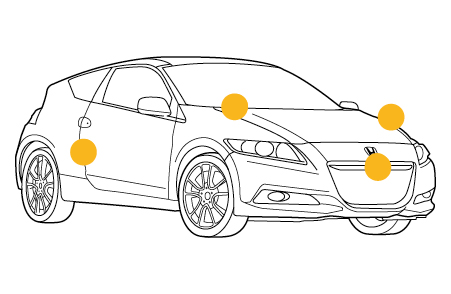 Honda Jazz Car Touch Up Spray Paint & Pens | Paint Codes | PaintNuts