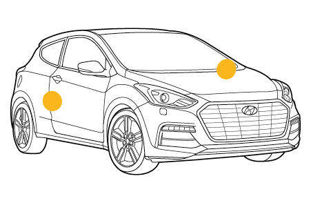 Hyundai i30 Touch Up Paint | Hyundai i30 Paint Pens